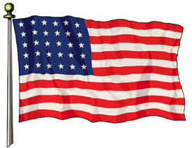 Official U.S. Flags1777 - 1960
