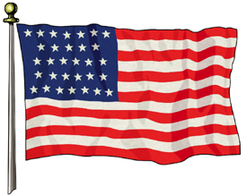 American Flag 1850